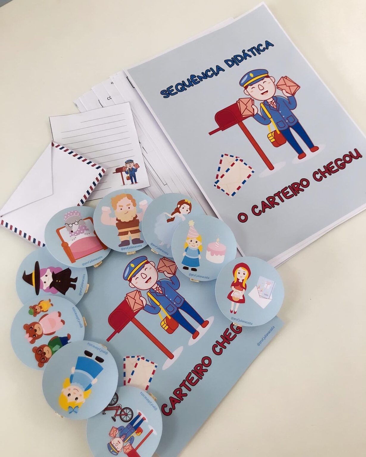 Sequência Didática – O carteiro chegou - Prof. Juliana Costa