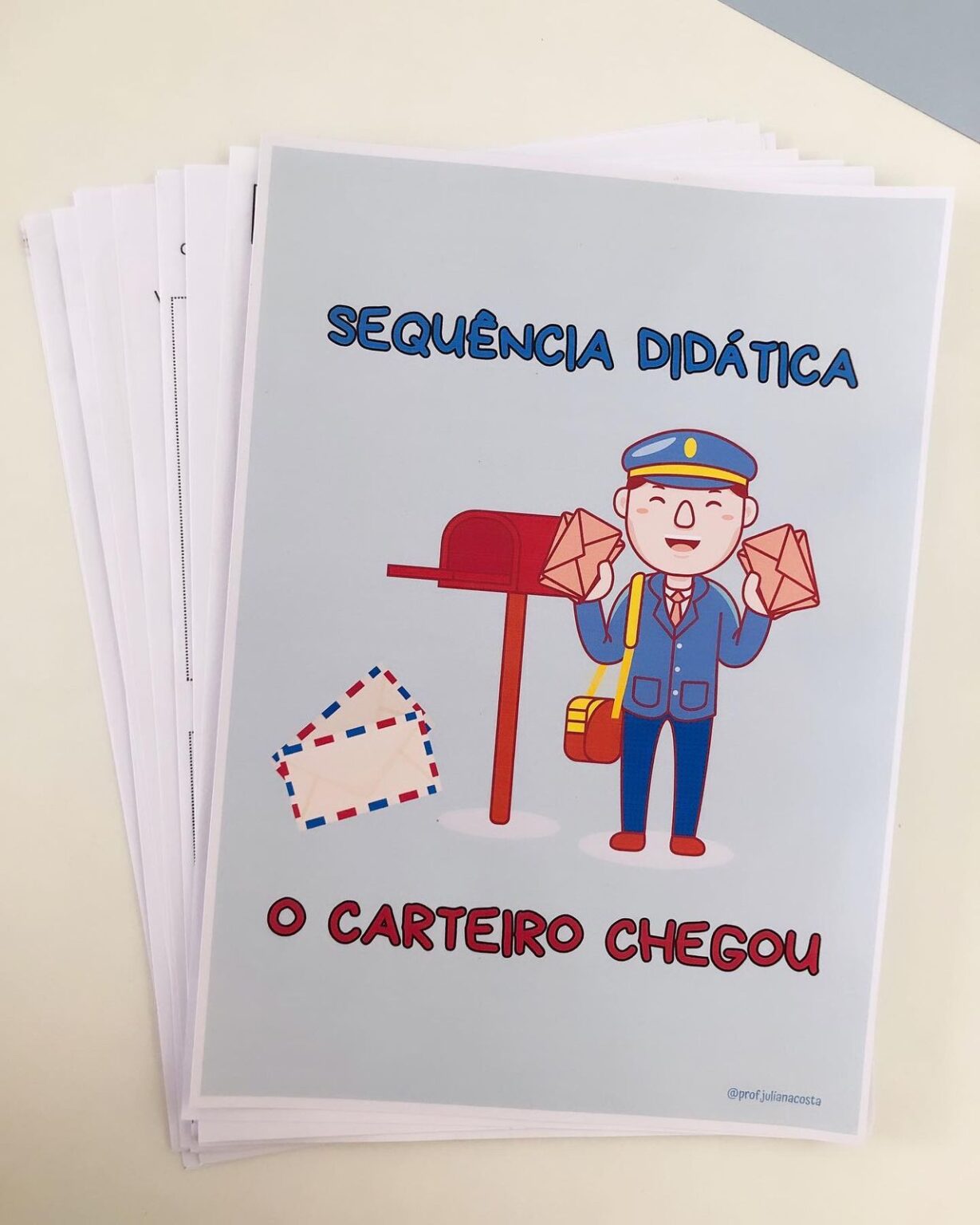 Sequência Didática – O carteiro chegou - Prof. Juliana Costa